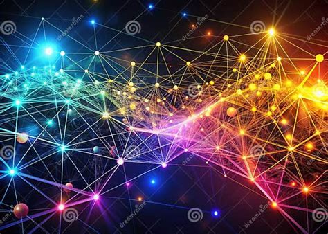 Visualizing The Seamless Flow Of Digital Data A Minimalist Abstract