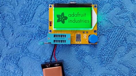 Adafruits Arduino St7565 Library Demo In A Chinese Lcr T4 Mtester