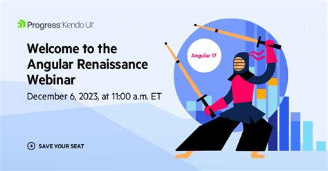 Progress Telerik And Kendo Ui On Linkedin Angular Renaissance Webinar