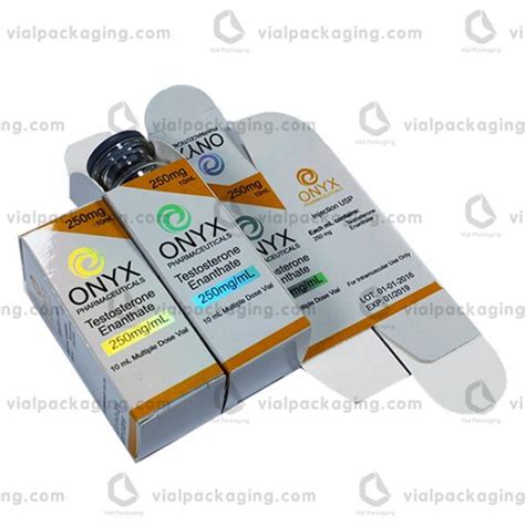 Vpvb 06 Oem Injection Steroid Vial Packaging Box Vial Packaging