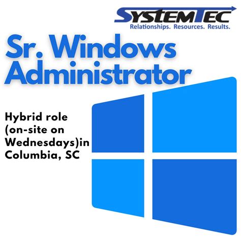 systemtec on linkedin windowsadministration windowsadmin columbiasc scjobs