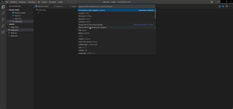 Creare I Propri Snippet Con Visual Studio Code EtruscaNet