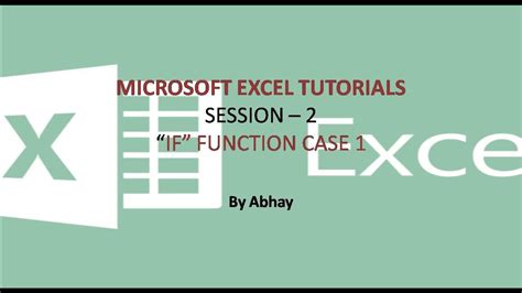 Msexcel Iffunction Exceltutorials Microsoftexcel Youtube