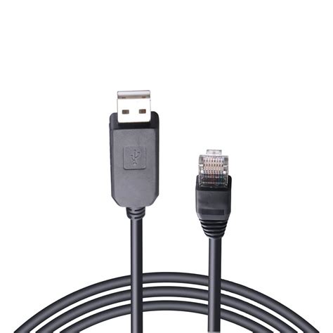 5FT USB Console Cable For Cisco Juniper Router Switch FTDI Chip USB To RS232 RJ45 Console Serial
