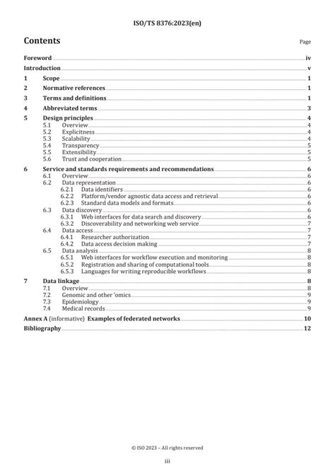 ISO TS 8376 2023 Genomics Informatics Requirements For Interoperable Systems For Genomic
