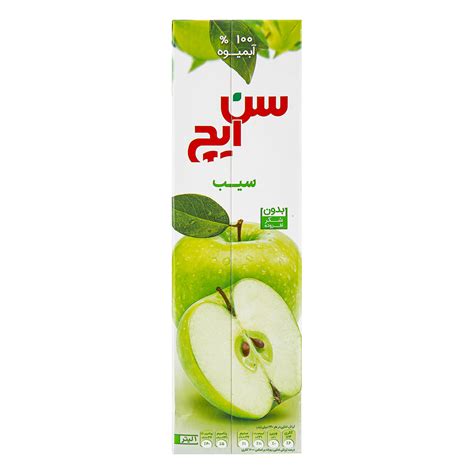آبمیوه سیب 1 لیتری سن‌ایچ