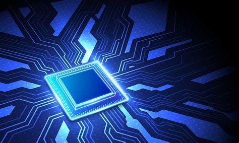 Premium Vector Circuit Board Technology Background Central Computer Processors Cpu Concept