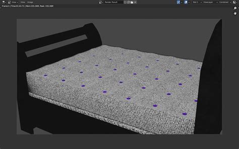 Kind Of Proud Of This Custom Texture Shader For The Mattress 😁 R Blender