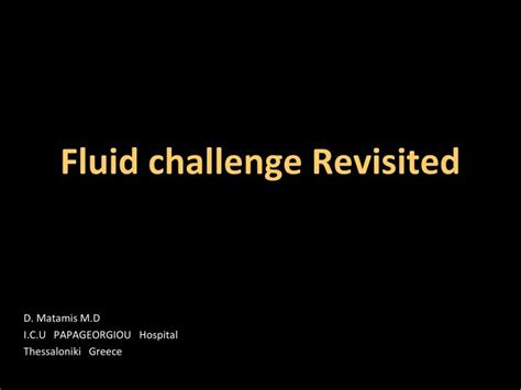ppt fluid challenge revisited powerpoint presentation free download