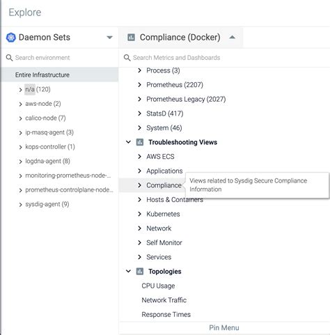 Explore Legacy Sysdig Docs