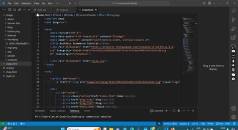 abhishek poddar on linkedin makeing e commerce website using html css