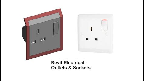 Revit Electrical Outlets And Sockets Youtube