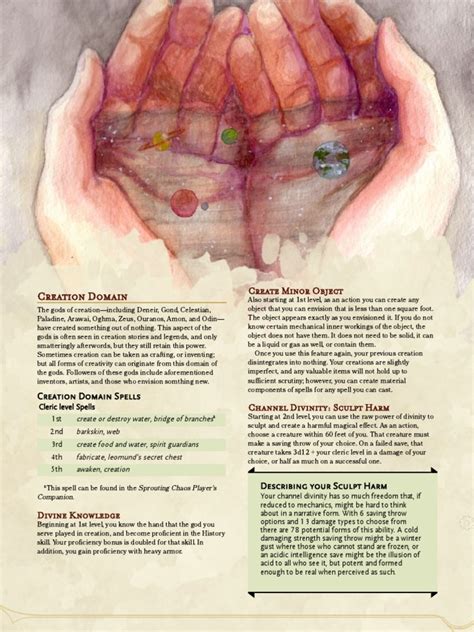 creation domain pdf