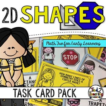 2D Shapes Task Cards By Tied 2 Teaching Teachers Pay Teachers