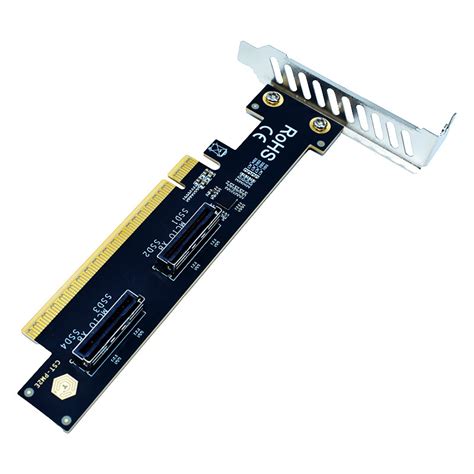 Pcie5 0 X16转2 Mcio X8 扩展卡 Mcio转接卡 深圳市众升拓科技有限公司 Cosentoll Technology Co Ltd