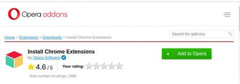 How To Install Chrome Extensions On Opera With Ease