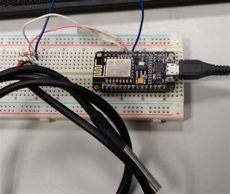 Programming ESP ESP E NodeMCU V With Arduino IDE Into Wireless Temperature Logger