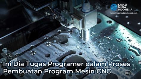 Ini Tugas Programer Dalam Pembuatan Program Mesin Cnc Kreasi Muda Indonesia