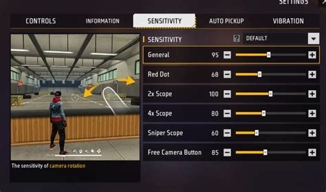 Free Fire Best Headshot Sensitivity Settings 2025
