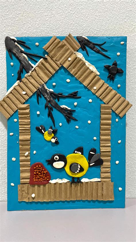 Поделки Идеи своими руками Мк зимний домик 😍🎄 Новогодние поделки своими руками Домик из