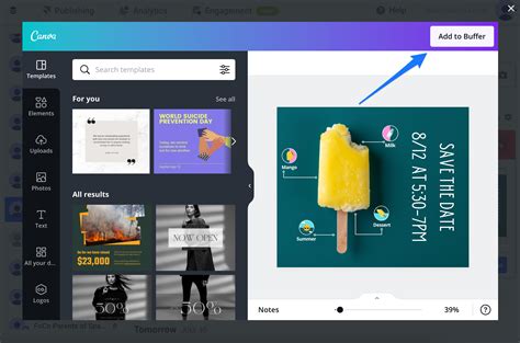 Using Canva With Buffer Buffer Help Center