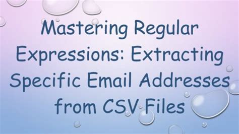 Regex Tutorial Regular Expressions Regex Tutorial 7 Special