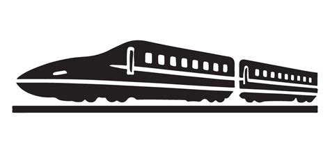 Train Silhouette Vector Art Icons And Graphics For Free Download
