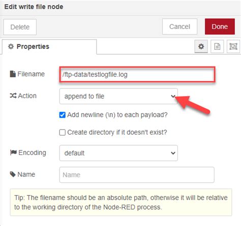 Create Write To And Read From A Log File Litmus Automation