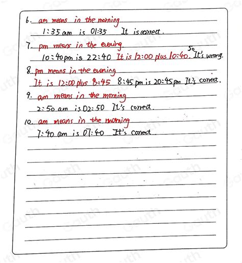 solved draw a if each time based on the 24 hour clock system