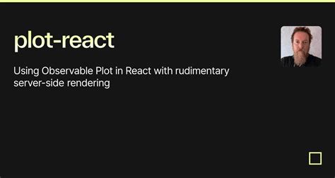 Plot React Codesandbox