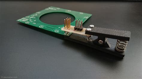 Avr Isp Connector With Pogo Pins Daumemo