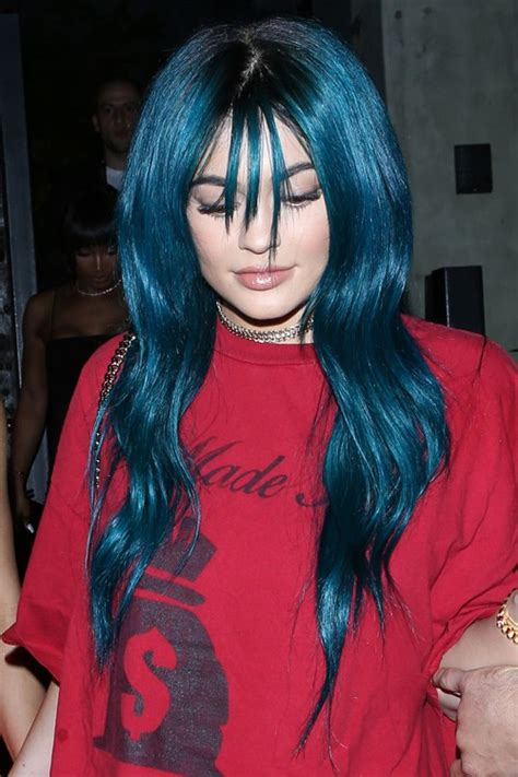 Kylie Jenner Hair Color Blue Kylie Jenner Hair Color Blue