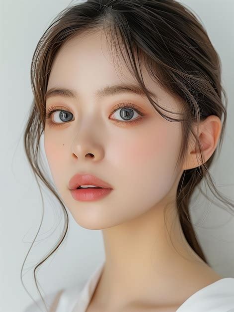 A Female Model In Old Age Premium Ai Generated Image