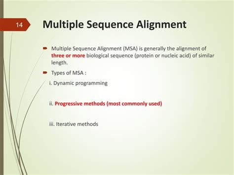 Sequence Homology Search And Multiple Sequence Alignment1 Pptx