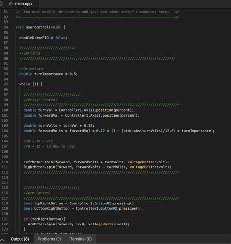 pid loop making robot go in circles vexcode vr support vex forum