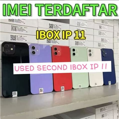 Jual Ibox Ip 11 Imei Terdaftar 64gb 128gb Second Bekas Normal Bc Store