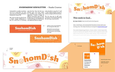 Newsletter Headers On Behance