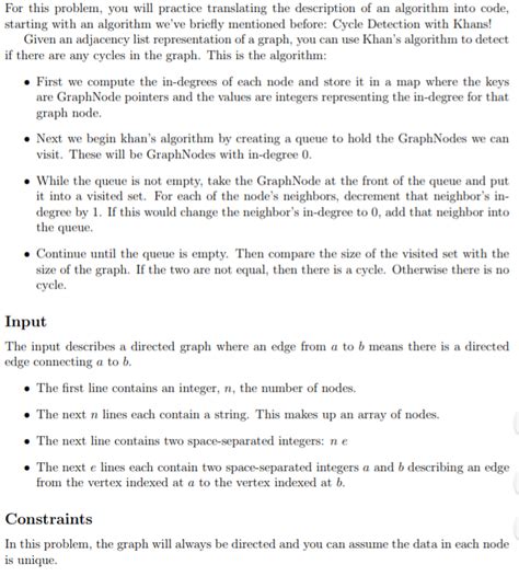 Solved For This Problem You Will Practice Translating The Chegg Com