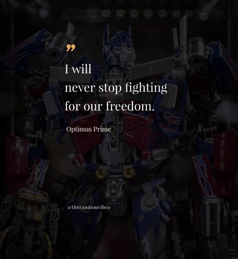 60 Optimus Prime Quotes From The Transformers