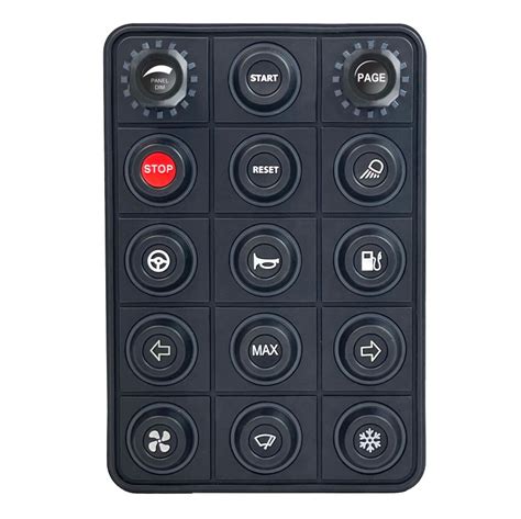 Link Can Keypad 15 Button 2 Rotary Encoders