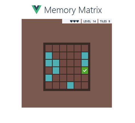 Game With Vuejs Memory Matrix Javascript The Freecodecamp Forum