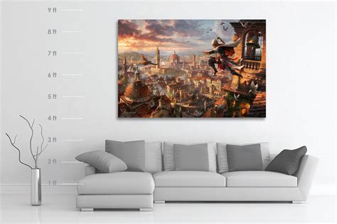 Assassins Creed® Florence Original Painting Blend Cota Studios
