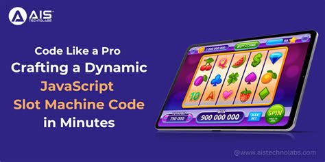 Code Like A Pro Crafting A Dynamic Javascript Slot Machine Code In