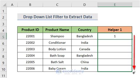 How To Create Drop Down List With Filter In Excel 7 Methods Excel