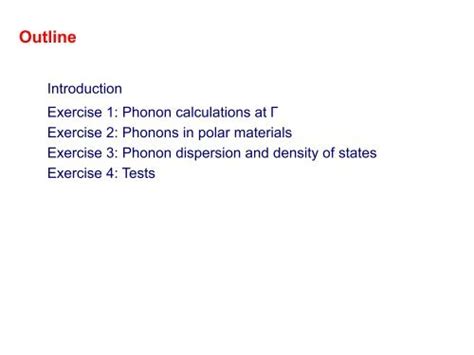 These Are The Tutorial Slides Quantum Espresso