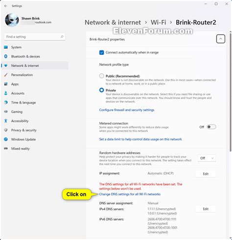 Enable DNS Over TLS DoT In Windows Windows Forum