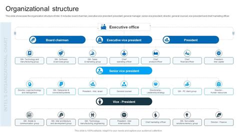 Organizational Structure Intel Company Profile Ppt Demonstration Cp Ss Ppt Slide