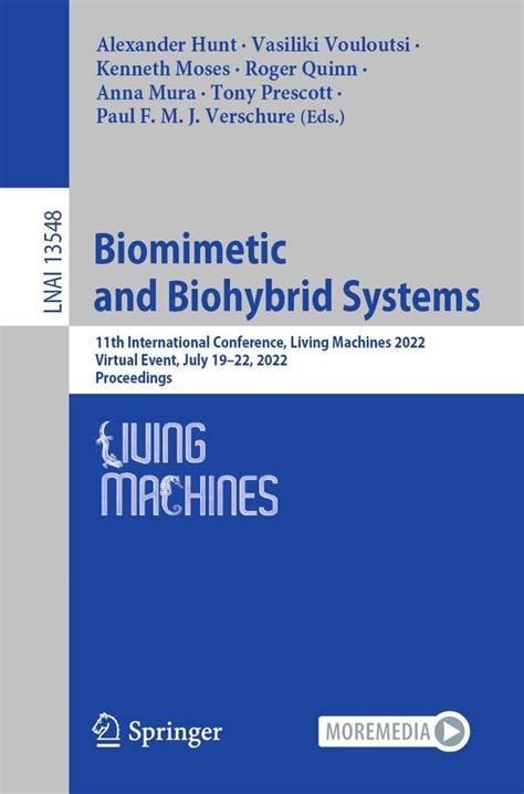Biomimetic And Biohybrid Systems Buch Jpc