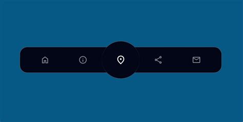 Css工具栏导航图标滑动指示器效果