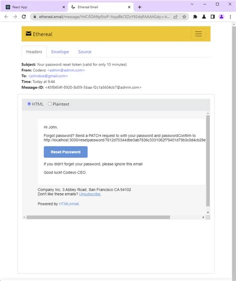 API With Node Js Prisma PostgreSQL Forget Reset Password